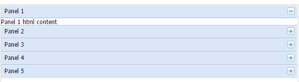 Ext.js 手风琴布局 - Extjs 教程 | BootWiki.com Ext.js 手风琴布局 - Extjs 教程 | BootWiki.com