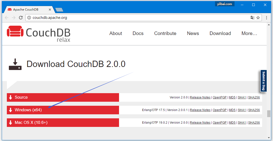 Couchdb安装配置 Couchdb 教程