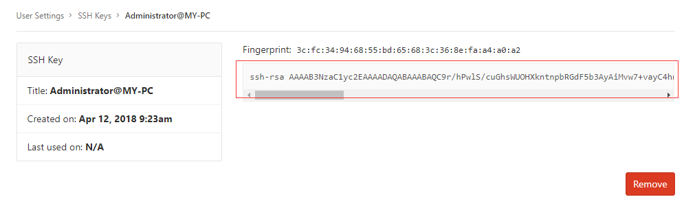 Gitlab Ssh密钥设置 Gitlab 教程 