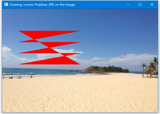 Opencv绘制凸折线 Opencv 教程