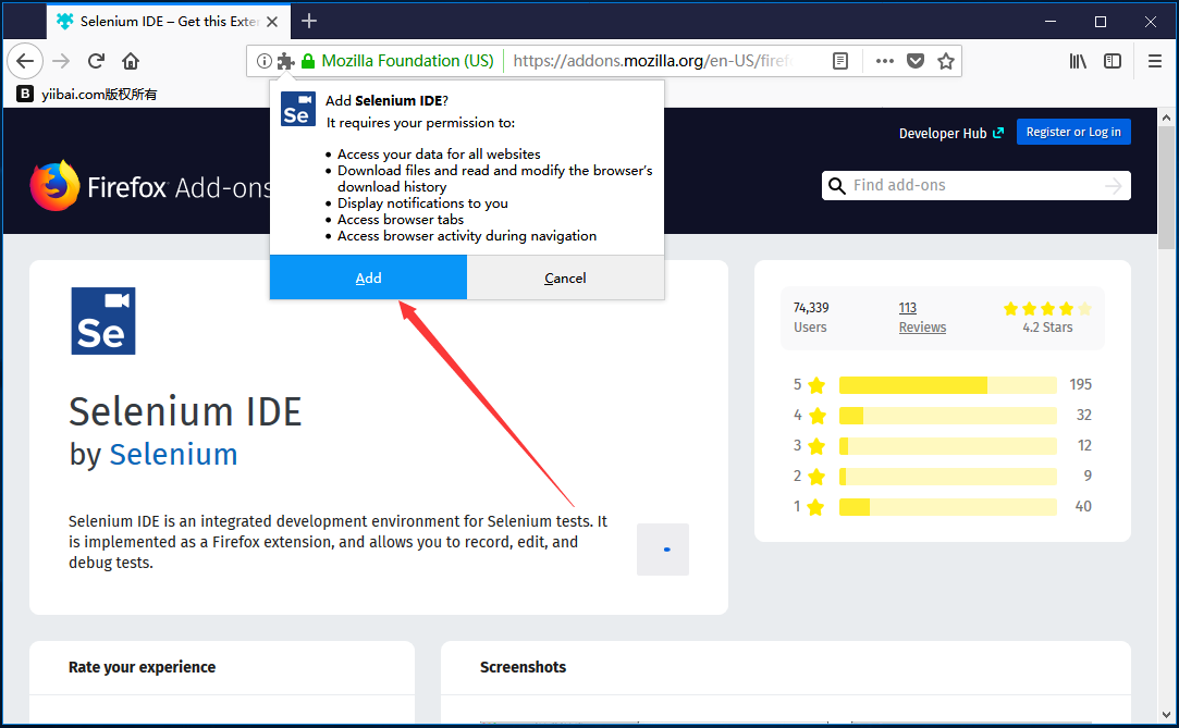 Selenium Ide安装 Selenium 教程