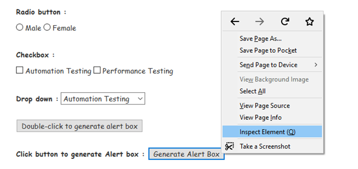 Selenium WebDriver处理Alert - Selenium 教程 | BootWiki.com