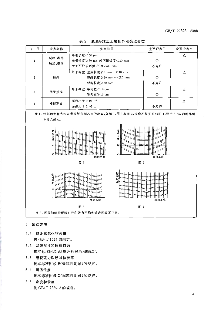 GB/T 21825-2008 玻璃纤维土工格栅_国家标准 - 电子标准网