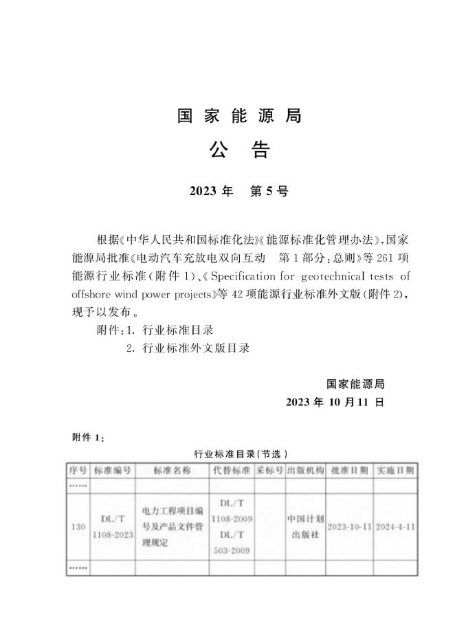DL/T 1108-2023 电力工程项目编号及产品文件管理规定（附条文说明）_电力行业标准 - 电子标准网